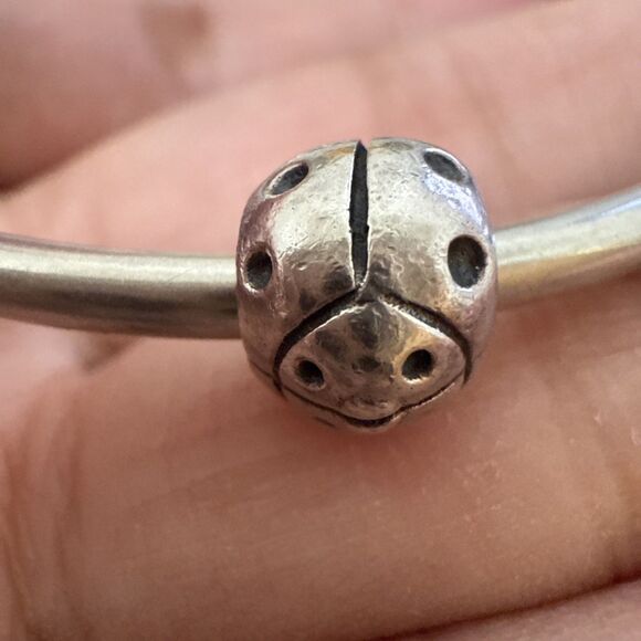 Pandora | Jewelry | Authentic Pandora Lady Bug Charm Retired Vintage ...